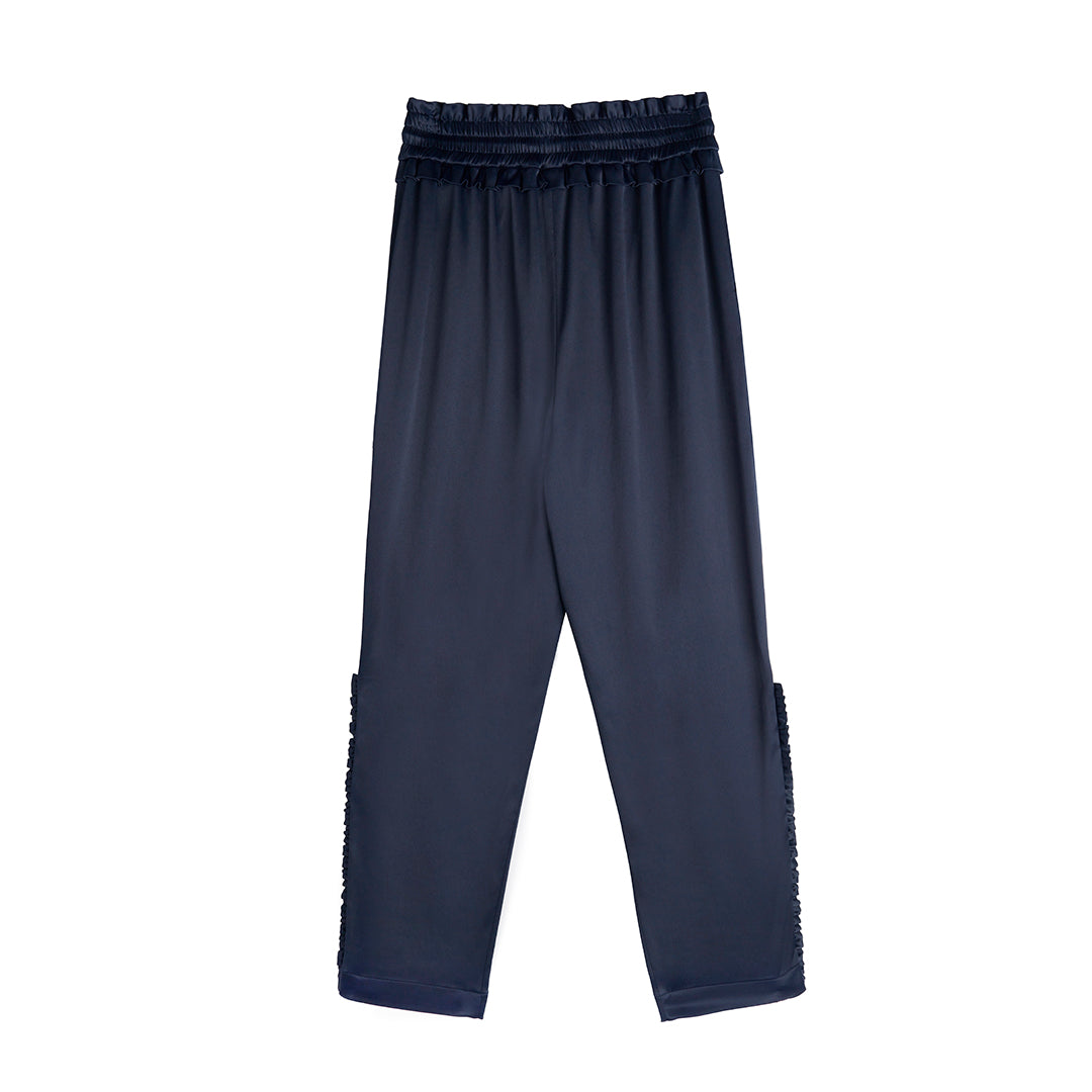 Glowing Ruffle Tapered Pants – VL BY VEE